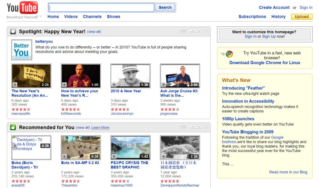 Web Design - The evolution of Web Design through the years